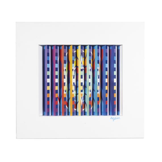 Yaacov Agam | Rainbow Visual Prayer (2008) | MutualArt