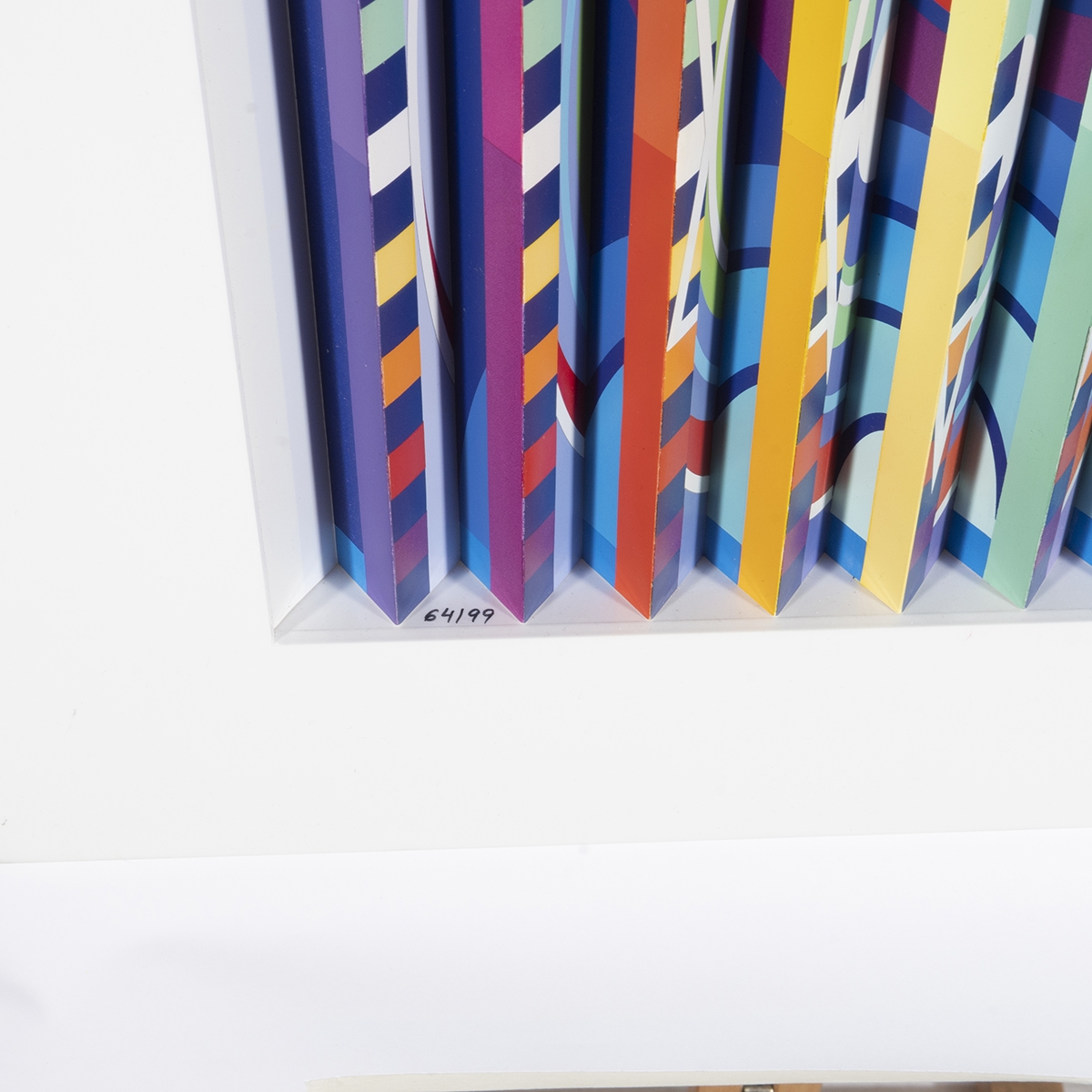 Yaacov Agam | Rainbow Visual Prayer (2008) | MutualArt