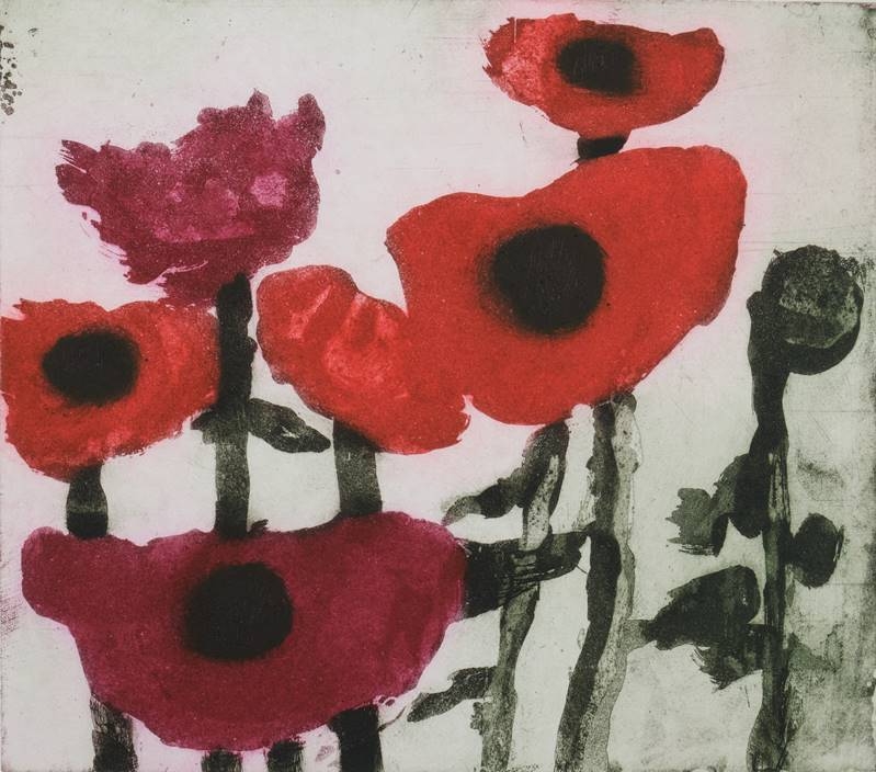 Klaus Fussmann | Mohn | MutualArt