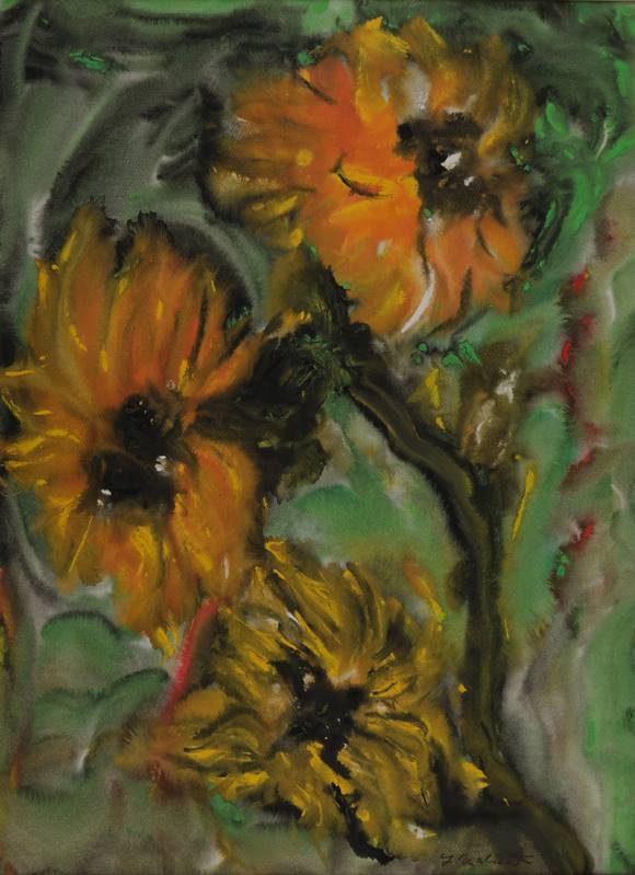Lothar Malskat | Sonnenblumen | MutualArt