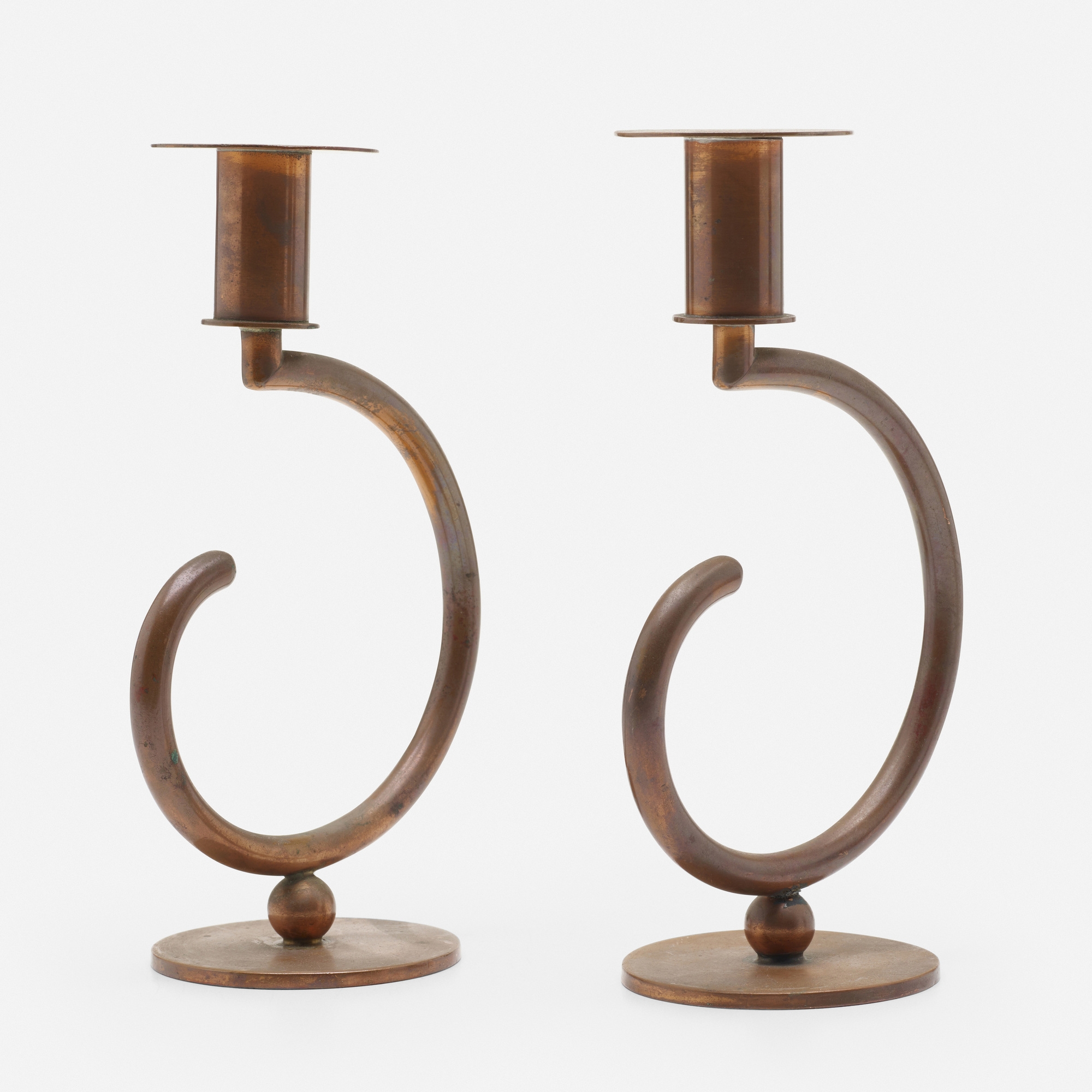 Albert Reimann | Candlesticks model 21007, pair (1931) | MutualArt