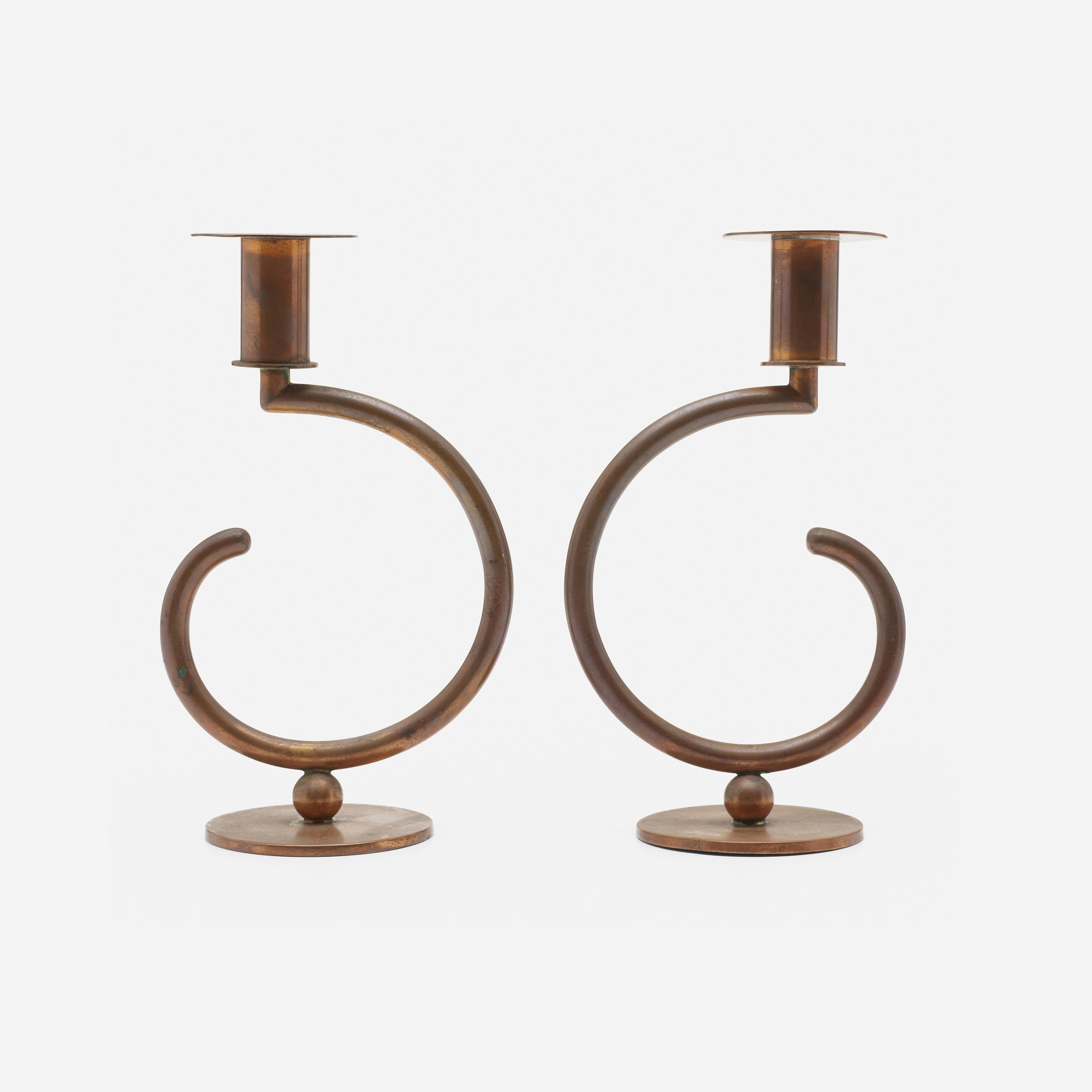 Albert Reimann | Candlesticks model 21007, pair (1931) | MutualArt