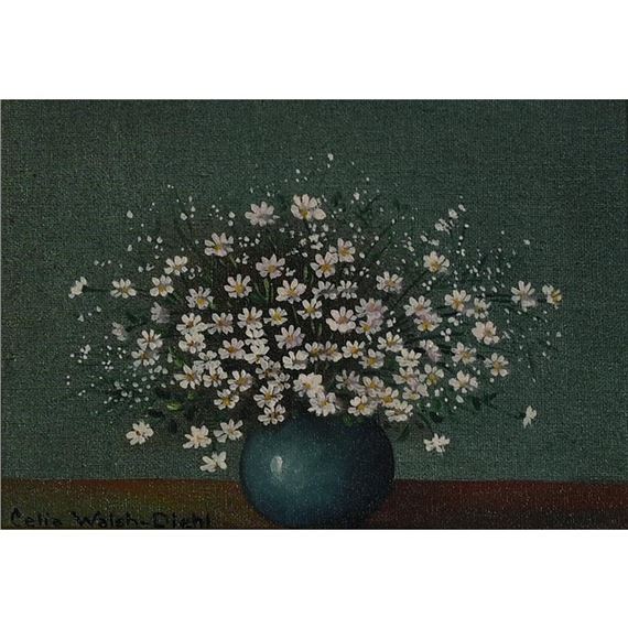 Celia Walsh-Diehl | Still Life with Flowers | MutualArt