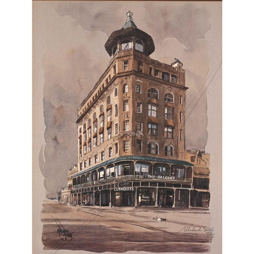 Malachi Smith | Four Works: Architectural Studies | MutualArt