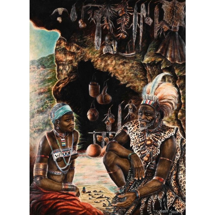 Mizraem Maseko | Zulu Witch-Doctor (Inyanga) of the Abathembu Clan ...