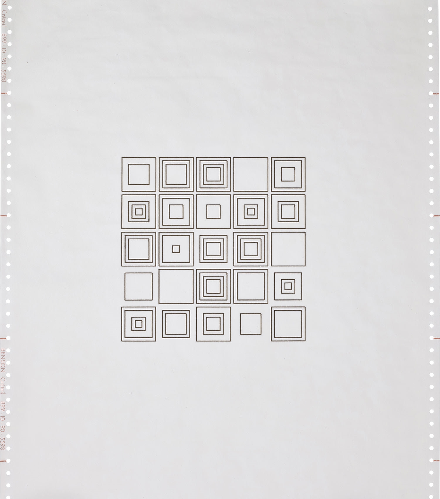 Vera Molnár | (Des)ordres | MutualArt