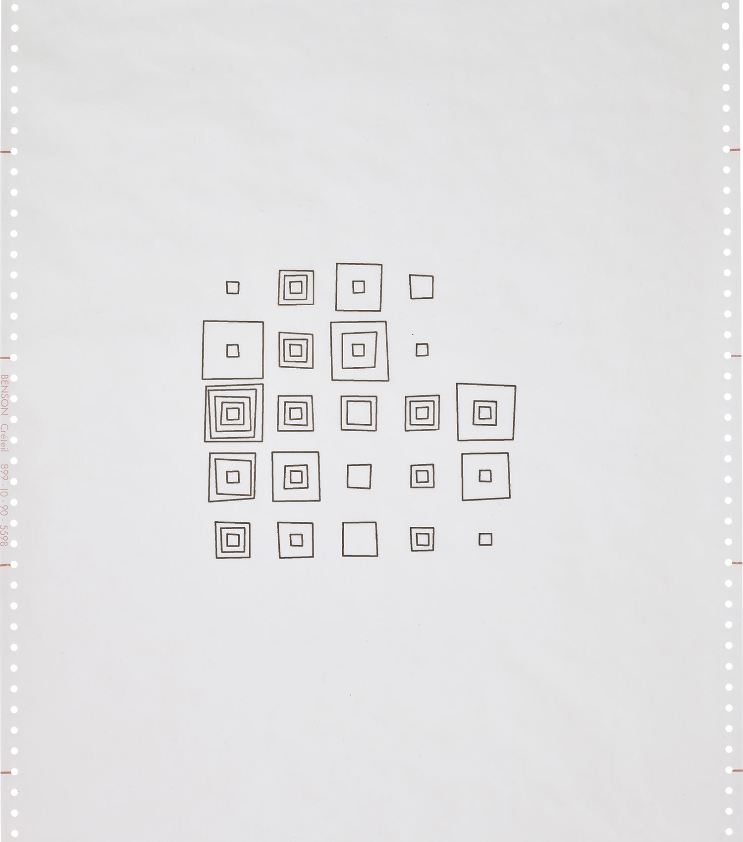 Vera Molnár | (Des)ordres | MutualArt