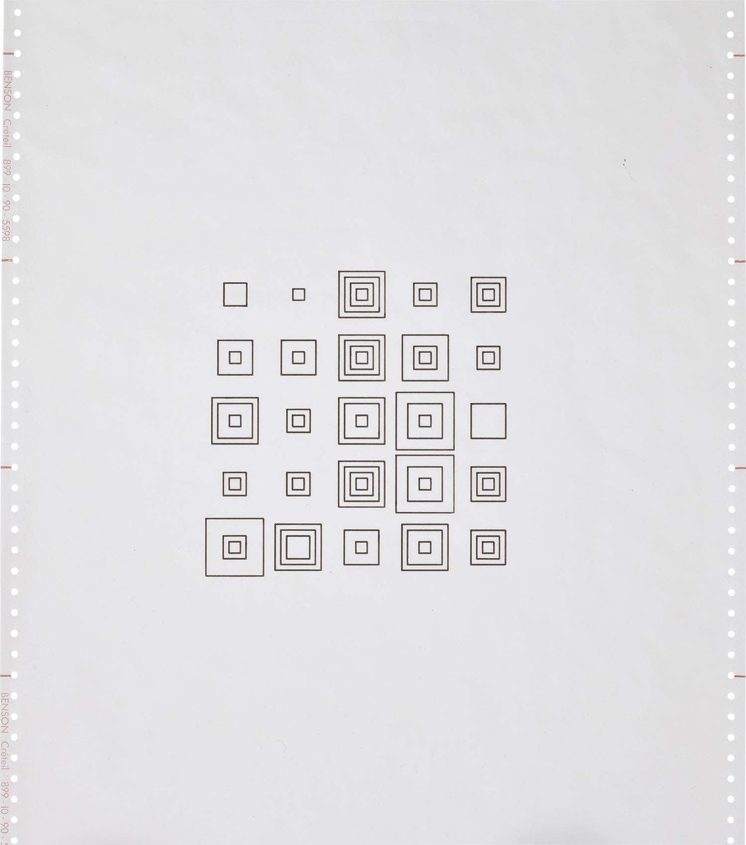 Vera Molnár | (Des)ordres | MutualArt