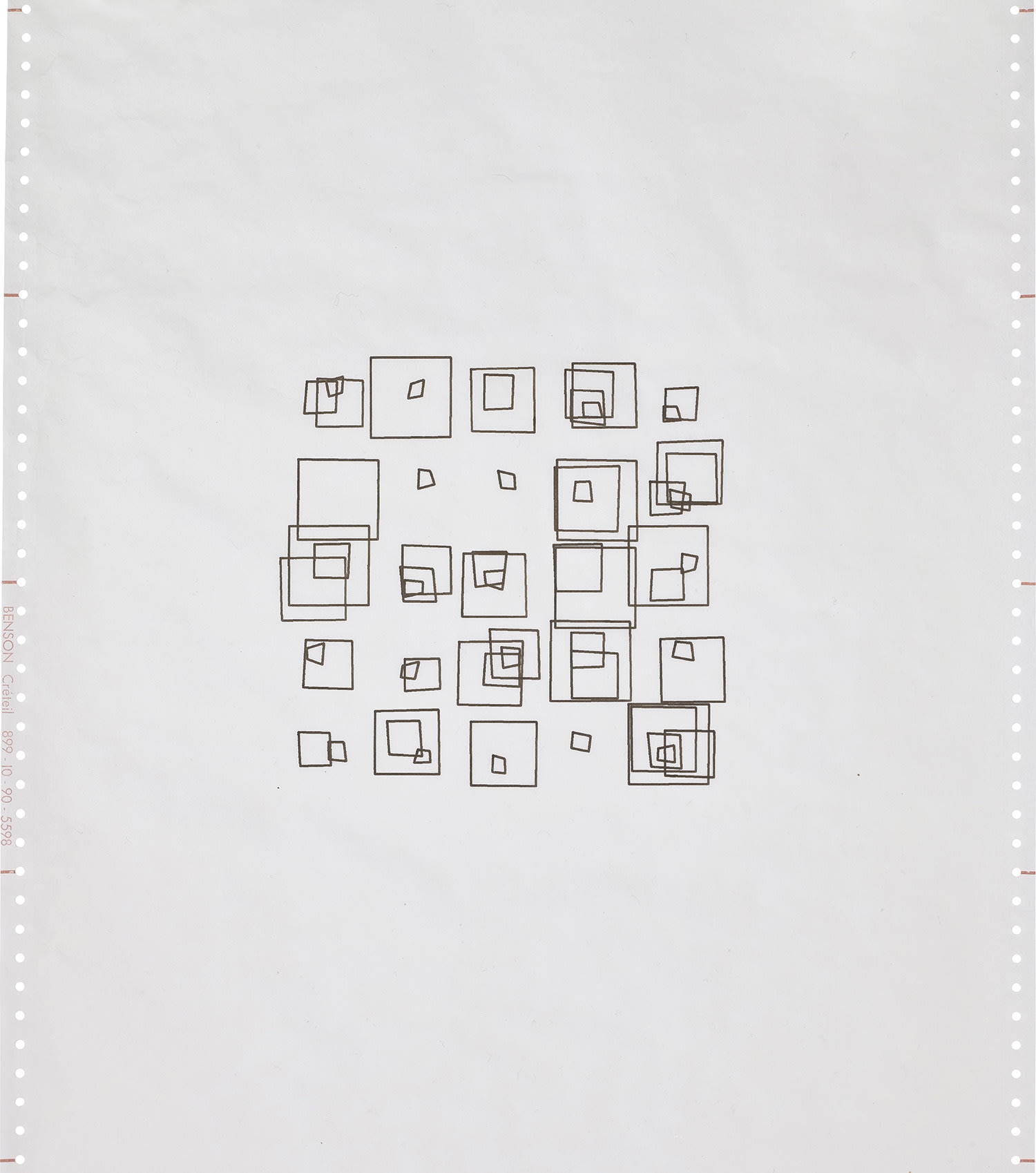 Vera Molnár | (Des)ordres | MutualArt