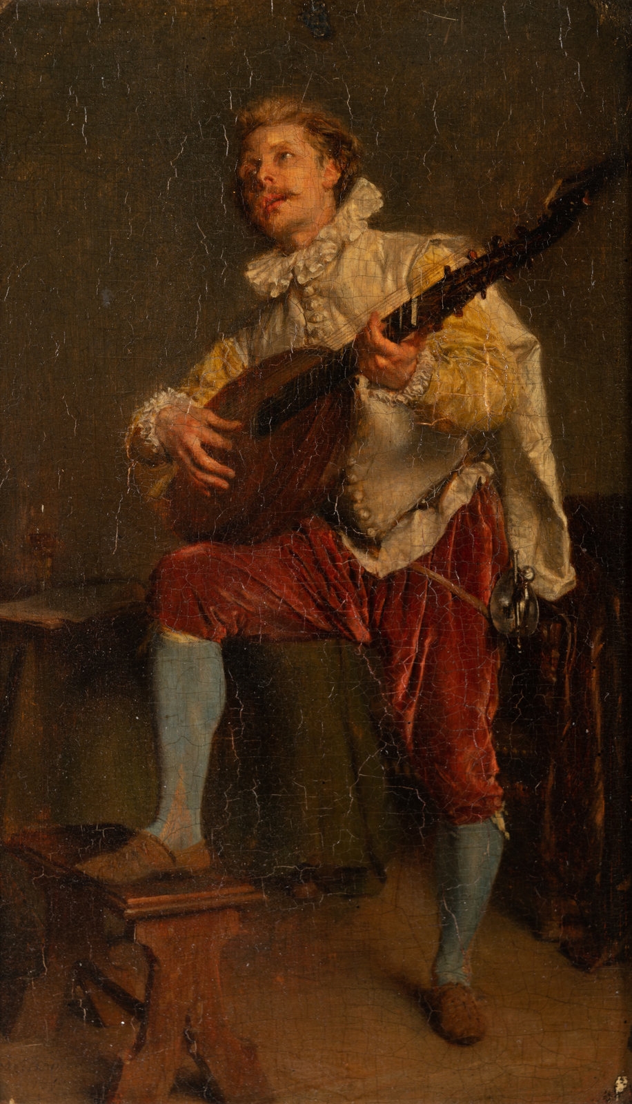 Jean-Louis-Ernest Meissonier | Troubadour (1858) | MutualArt