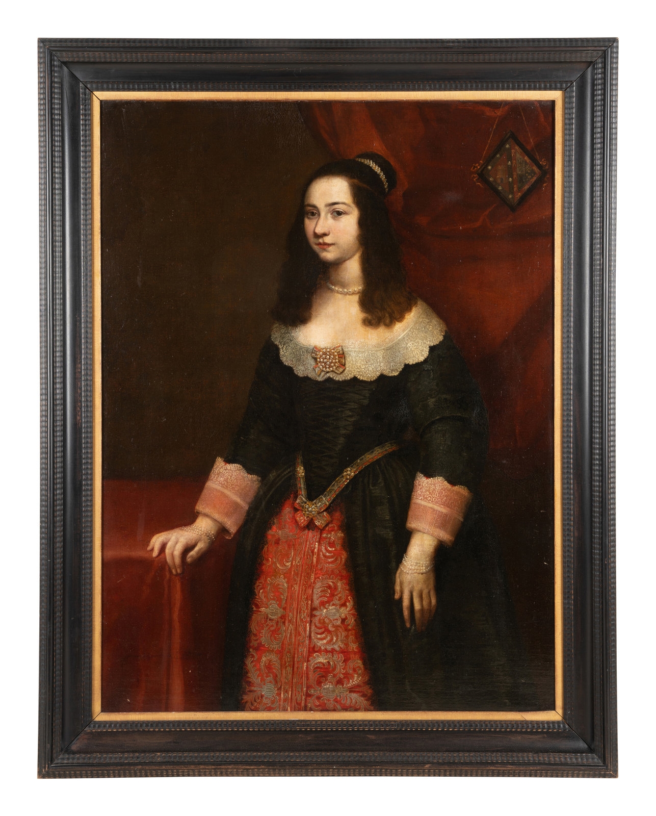 Jacob van Oost the Elder | Portrait of a Lady | MutualArt
