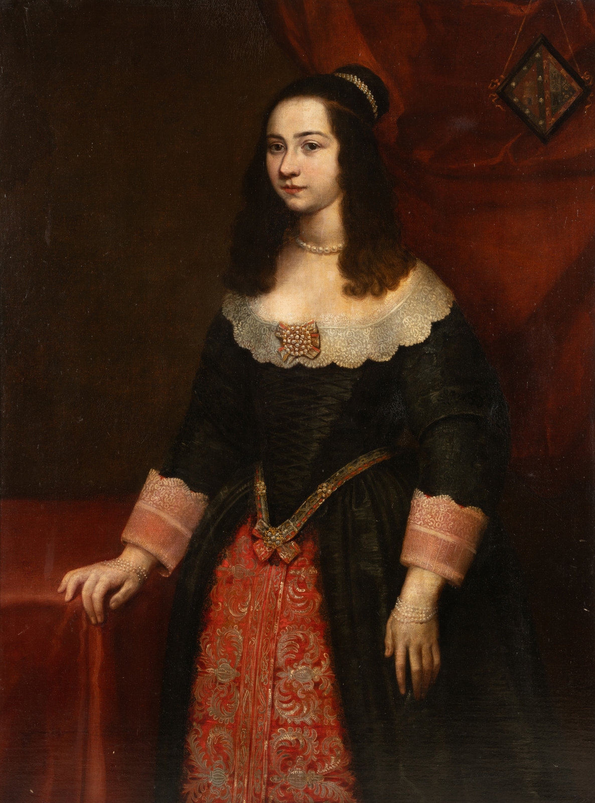 Jacob van Oost the Elder | Portrait of a Lady | MutualArt