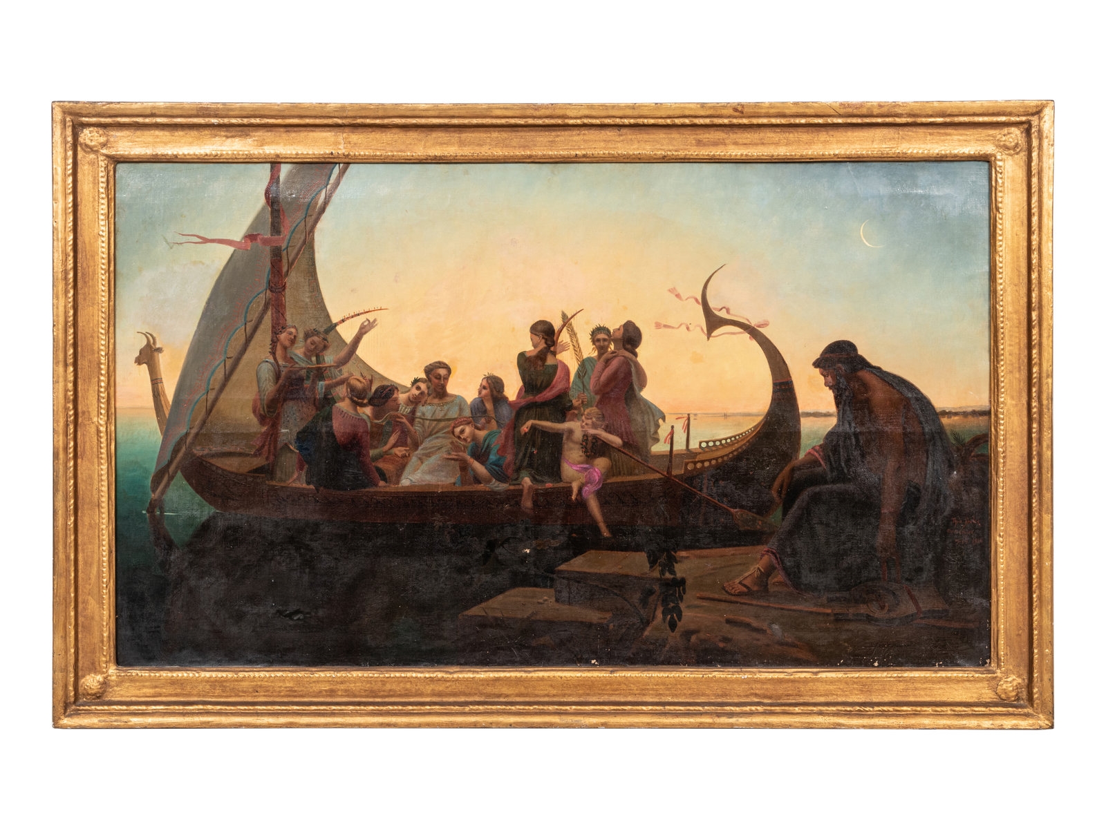 Charles Gleyre | Les illusions perdues or Le soir (1914) | MutualArt