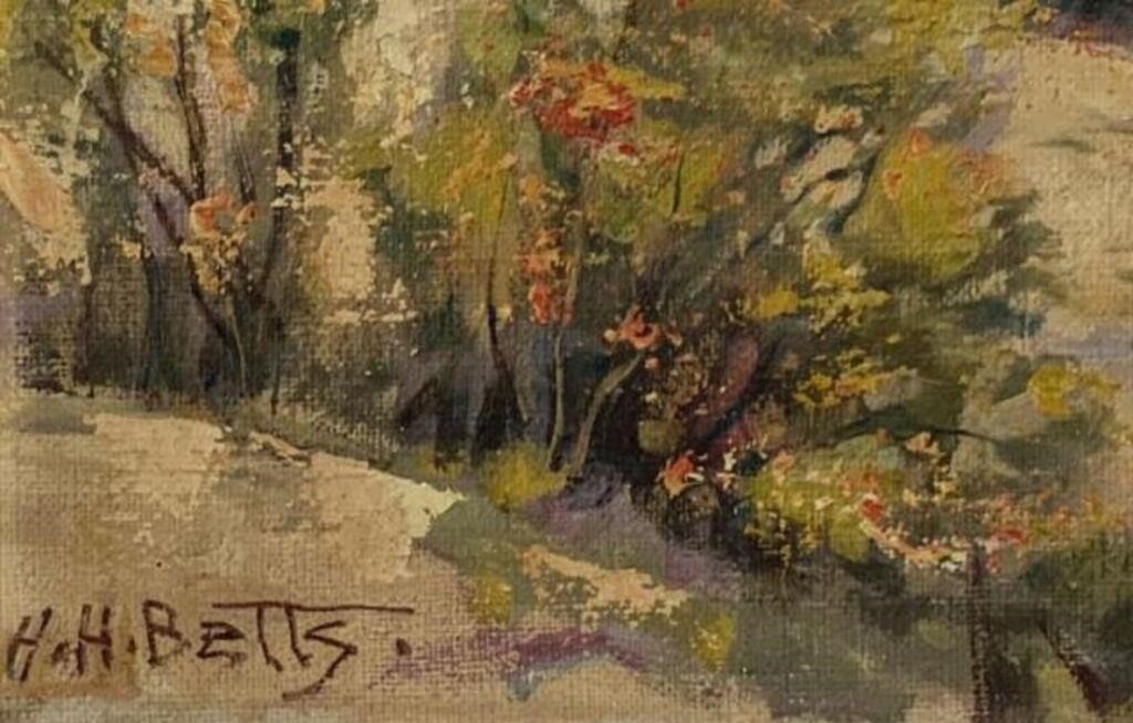 Harold Harrington Betts | An Older oil painting depicting a landscape ...
