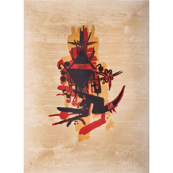 Wifredo Lam | El último viaje del buque fantasma - 10 (1976) | MutualArt