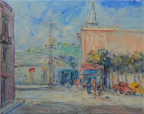 Alexis Paul Arapoff | Cityscape | MutualArt