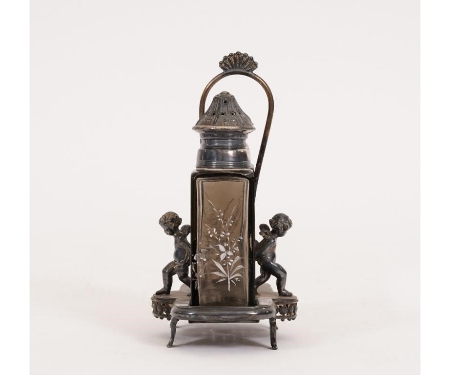 Mary Gregory | Salt/pepper shakers (Late 19) | MutualArt