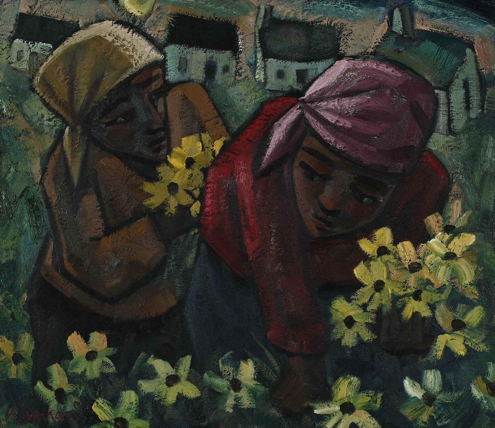 Hennie Niemann Sr. | Flower Pickers (2006) | MutualArt