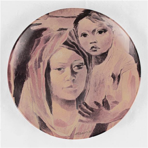 Cesar Legaspi | Mother and Child | MutualArt