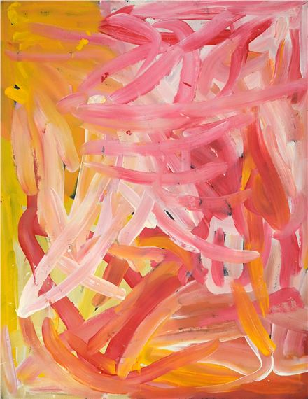 Emily Kame Kngwarreye | Emily Kame Kngwarreye - Yam Dreaming (1992 ...