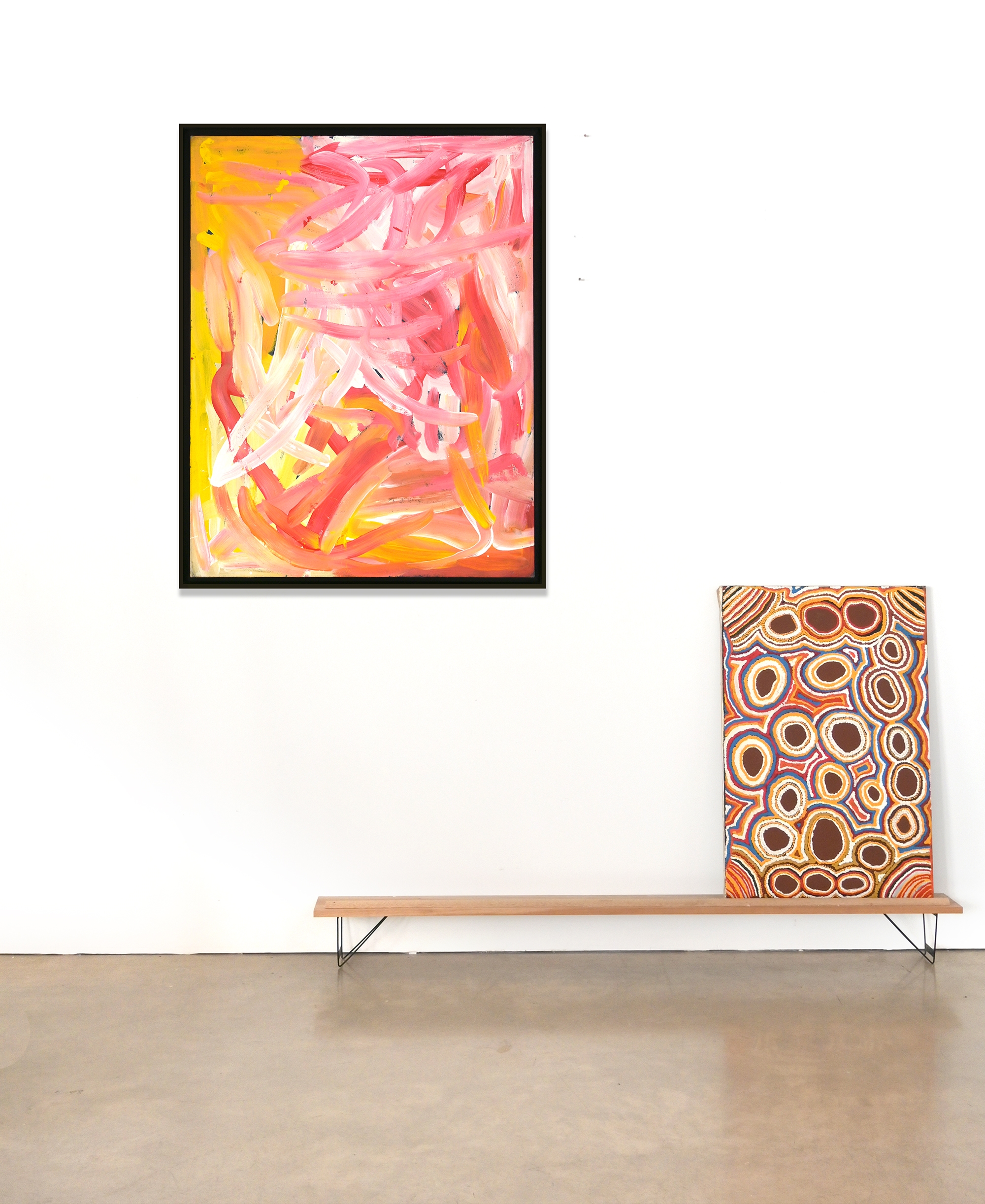 Emily Kame Kngwarreye | Emily Kame Kngwarreye - Yam Dreaming (1992 ...