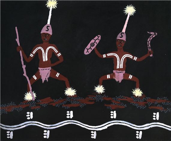 Clifford Possum Tjapaltjarri | Clifford Possum Tjapaltjarri - Dancing ...