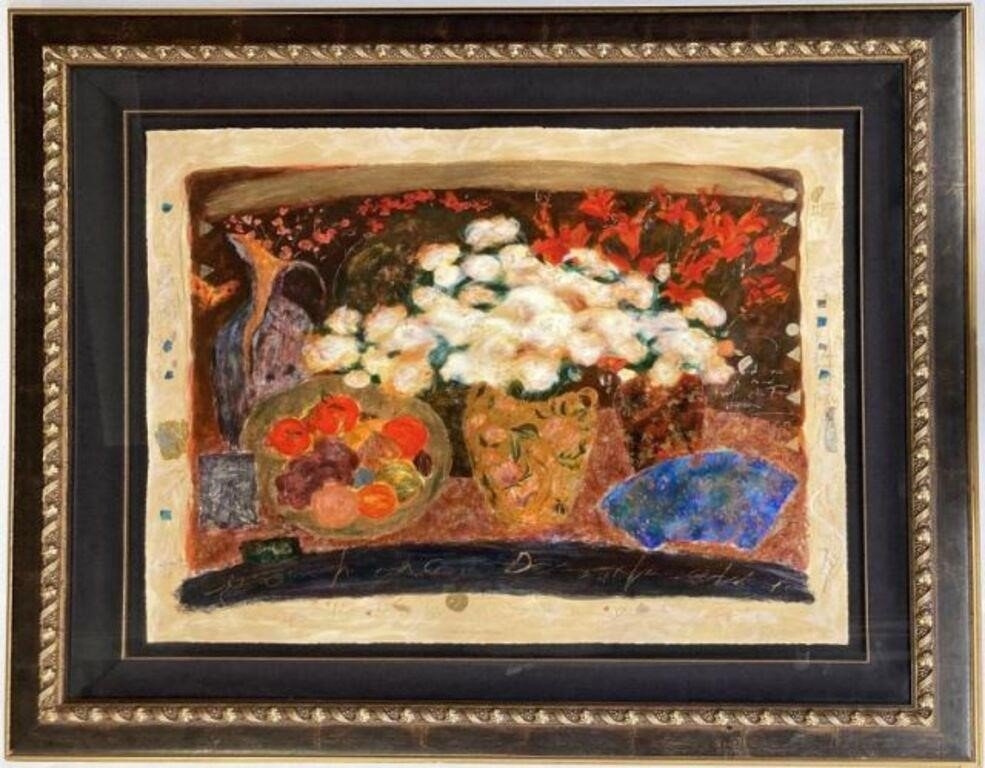 Roy Fairchild-Woodard | Red and White Flowers | MutualArt