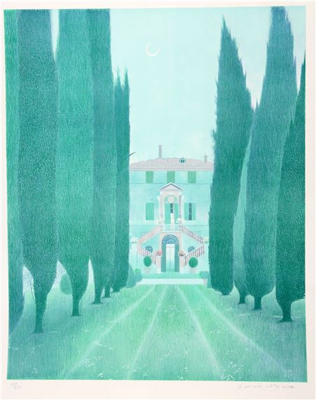 Gerald Mynott | Tuscan villa. | MutualArt