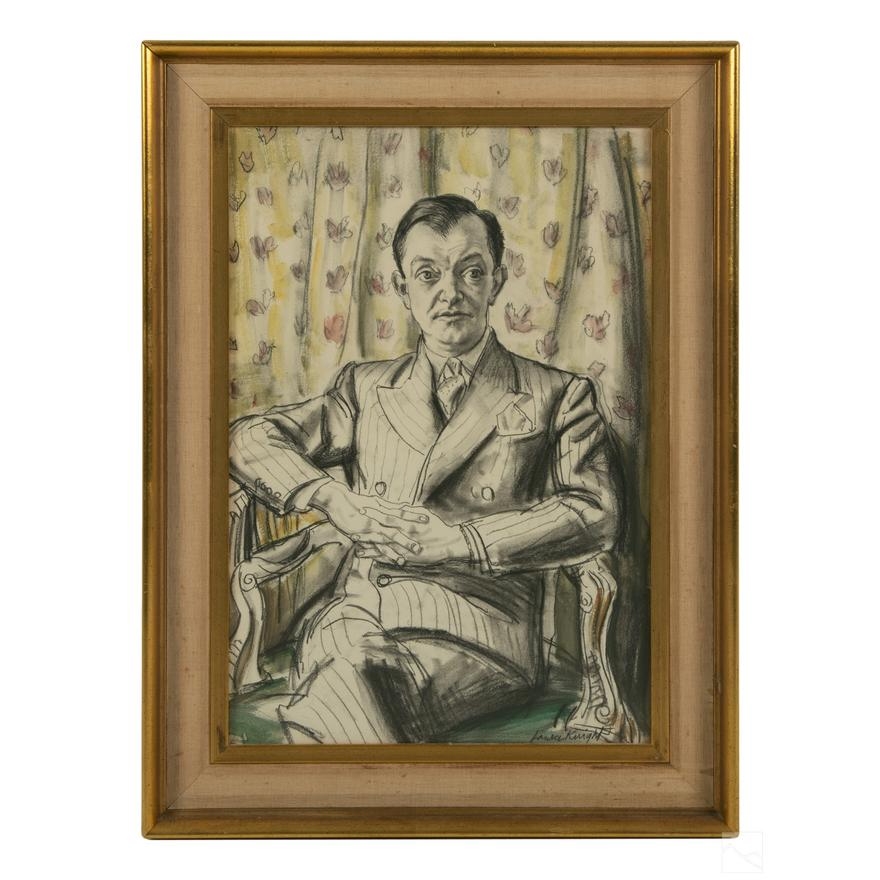 Dame Laura Knight | BOBBY HOWES PORTRAIT (1936) | MutualArt