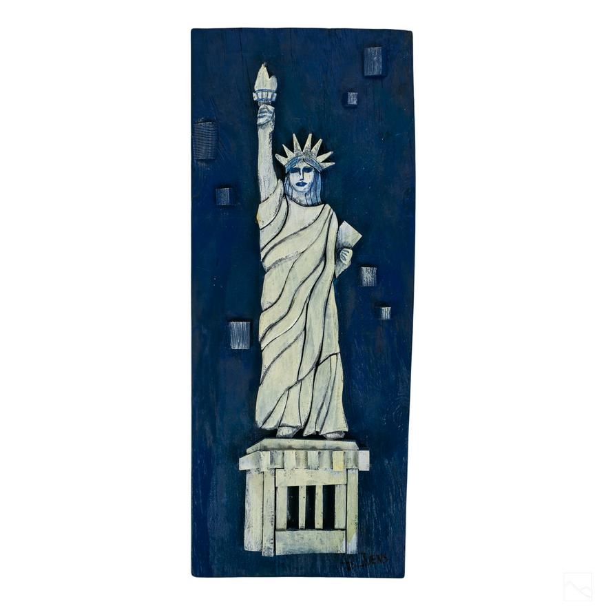 Roger Ivens | LIBERTY FOLK ART SCULPTURE | MutualArt