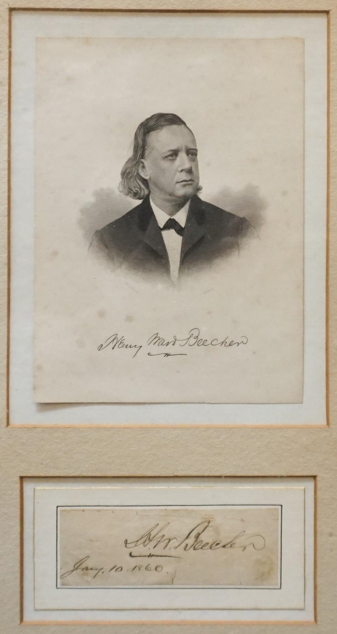 Henry Ward Beecher | Beecher | MutualArt