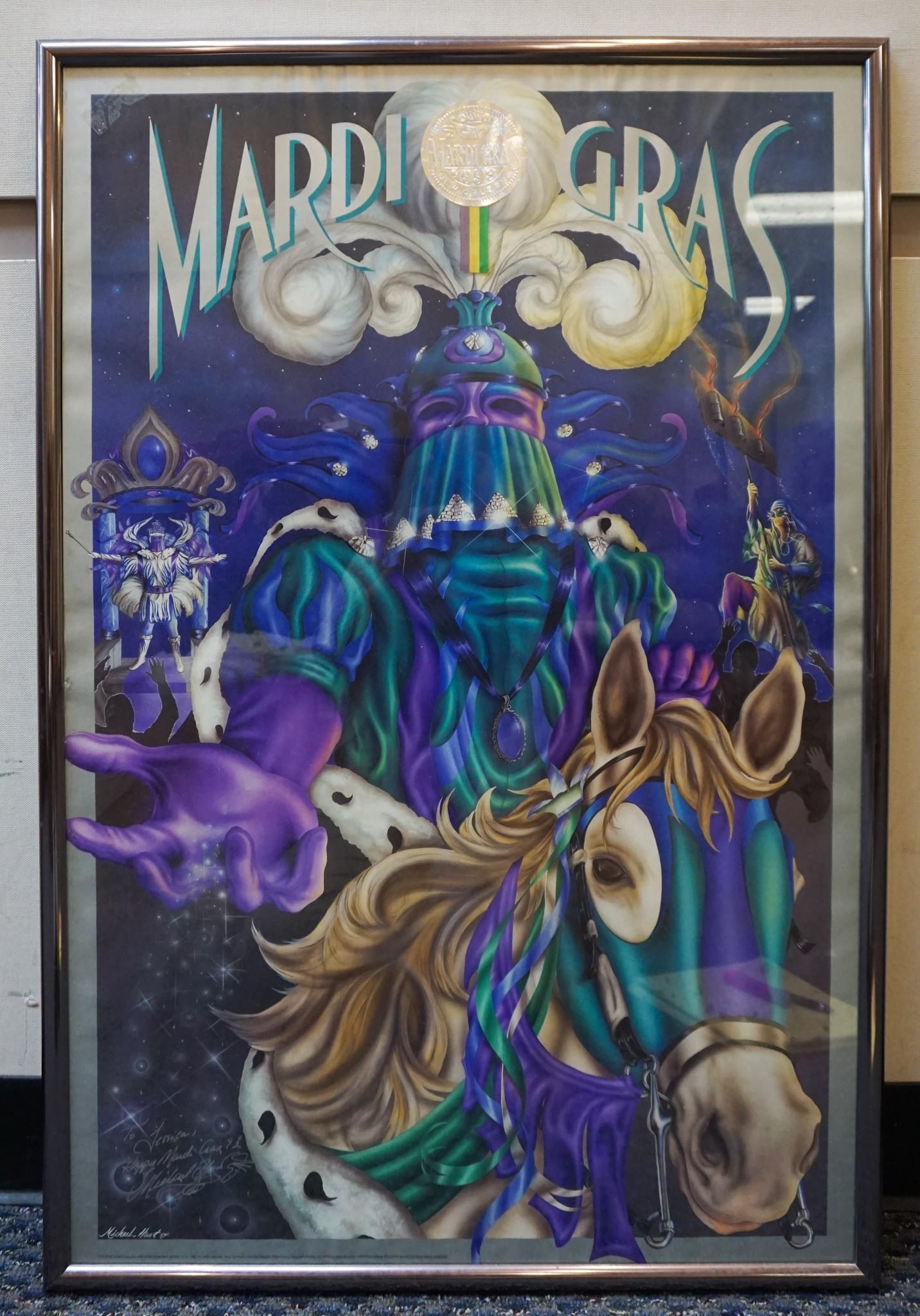 Michael Hunt | New Orleans Mardi Gras 1993 Poster (20th Century ...