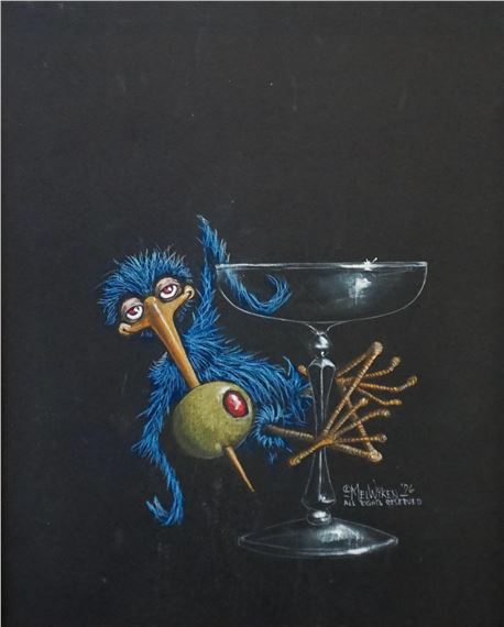 Mel Wiken | Drunk Bird | MutualArt