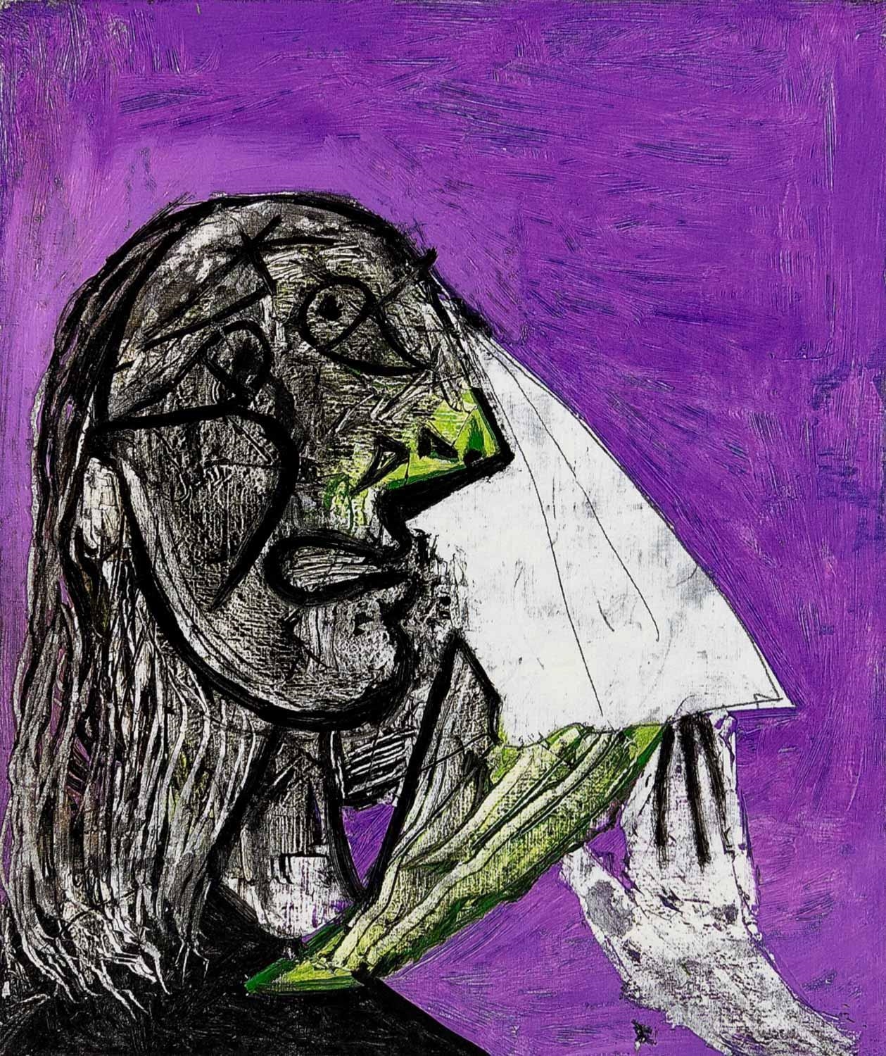 Pablo Picasso | Crying Woman | MutualArt