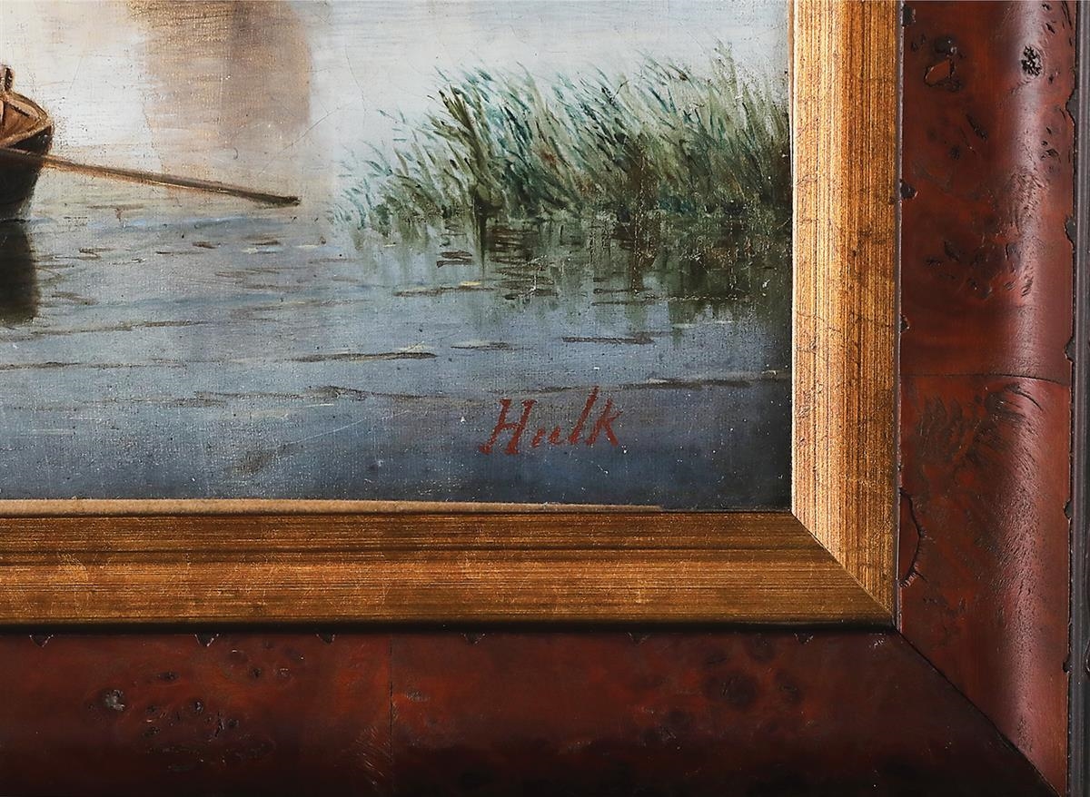 Johannes Frederik Hulk I | Dutch Harbor Scene | MutualArt