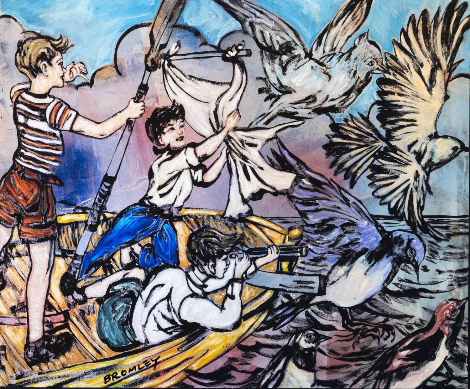 David Bromley | Children Series | MutualArt