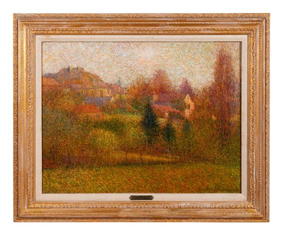 Jean Vollet | View of Houdan | MutualArt