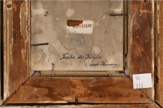 Gebruder Heubach | A Gebruder Heubach Painted Porcelain Plaque | MutualArt