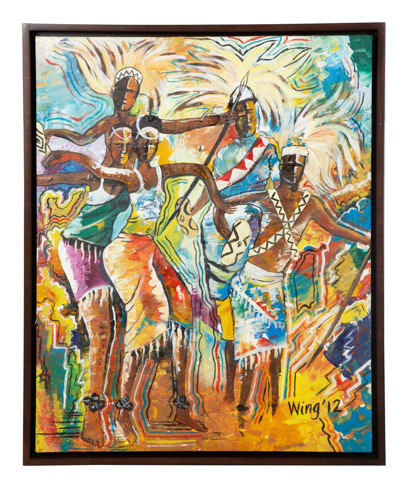 William Ngendandumwe | Intore Dancers (2012) | MutualArt