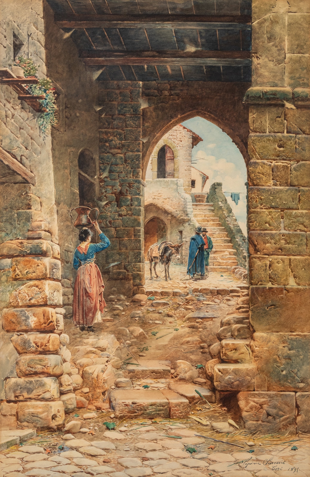 Scipione Simoni | The Arch (1895) | MutualArt