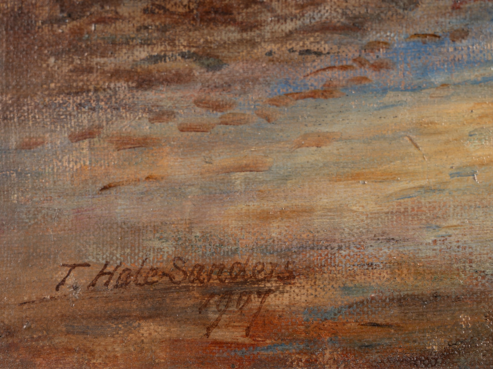 Thomas Hale Sanders | Harbor Scene (1907) | MutualArt