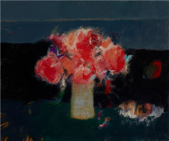 John Houston | STILL LIFE WITH ROSES | MutualArt