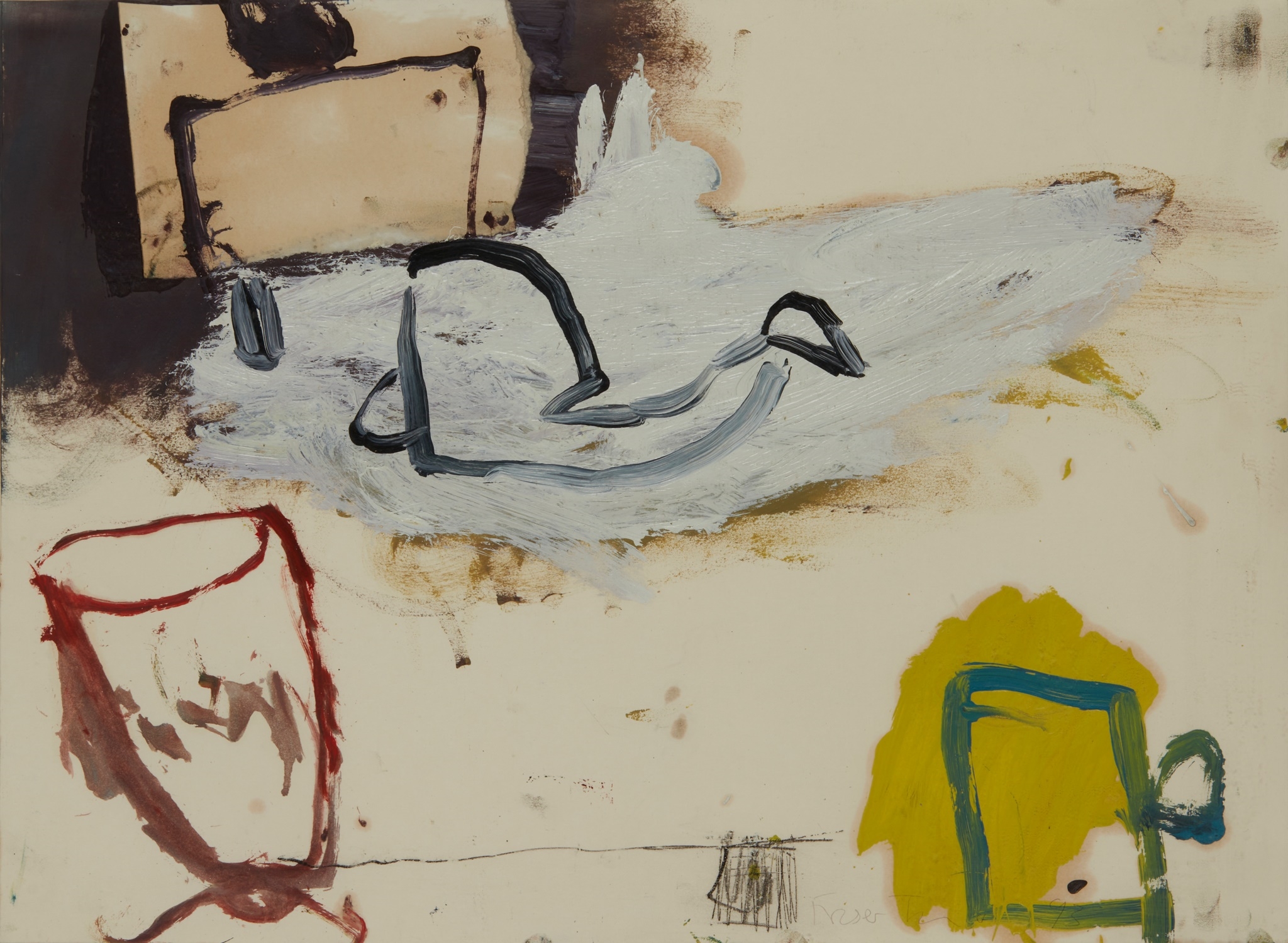 Fraser Taylor | CROUCHED WOMAN (1986) | MutualArt