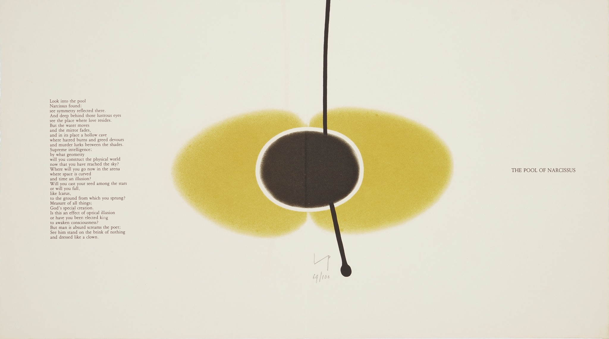 Victor Pasmore | THE POOL OF NARCISSUS | MutualArt