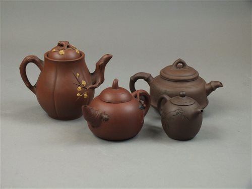Jiang Rong | A Chinese Yixing teapot after Jiang Rong... (20th Century ...