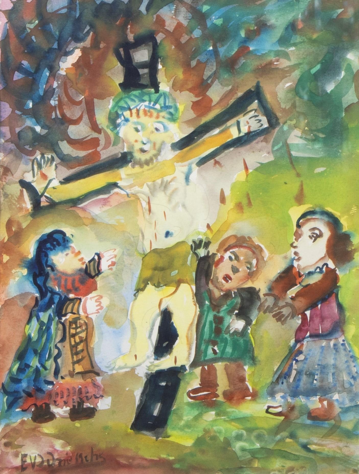 Ernest van den Driessche | Crucifixion | MutualArt