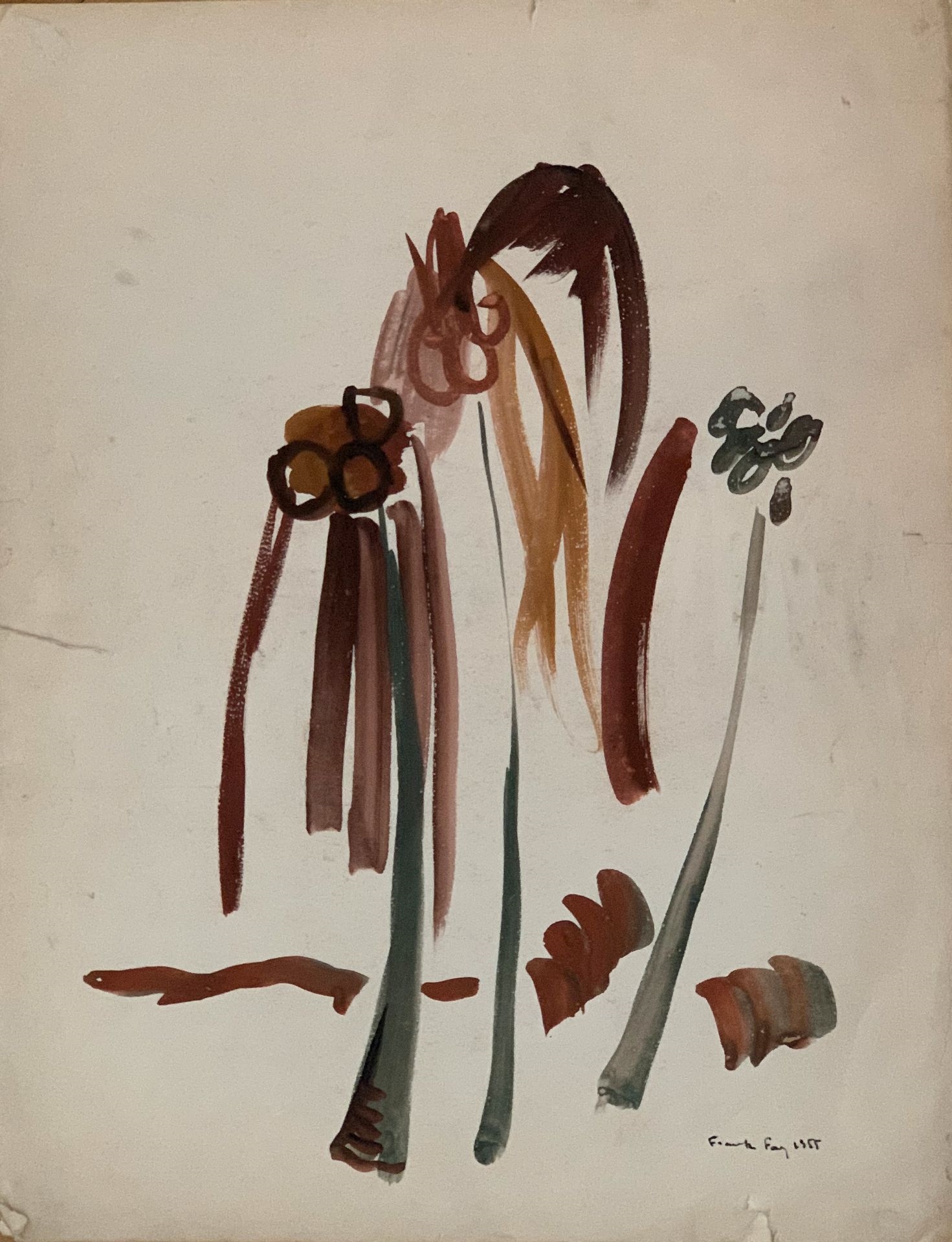 Franck Fay | The beach (1955) | MutualArt