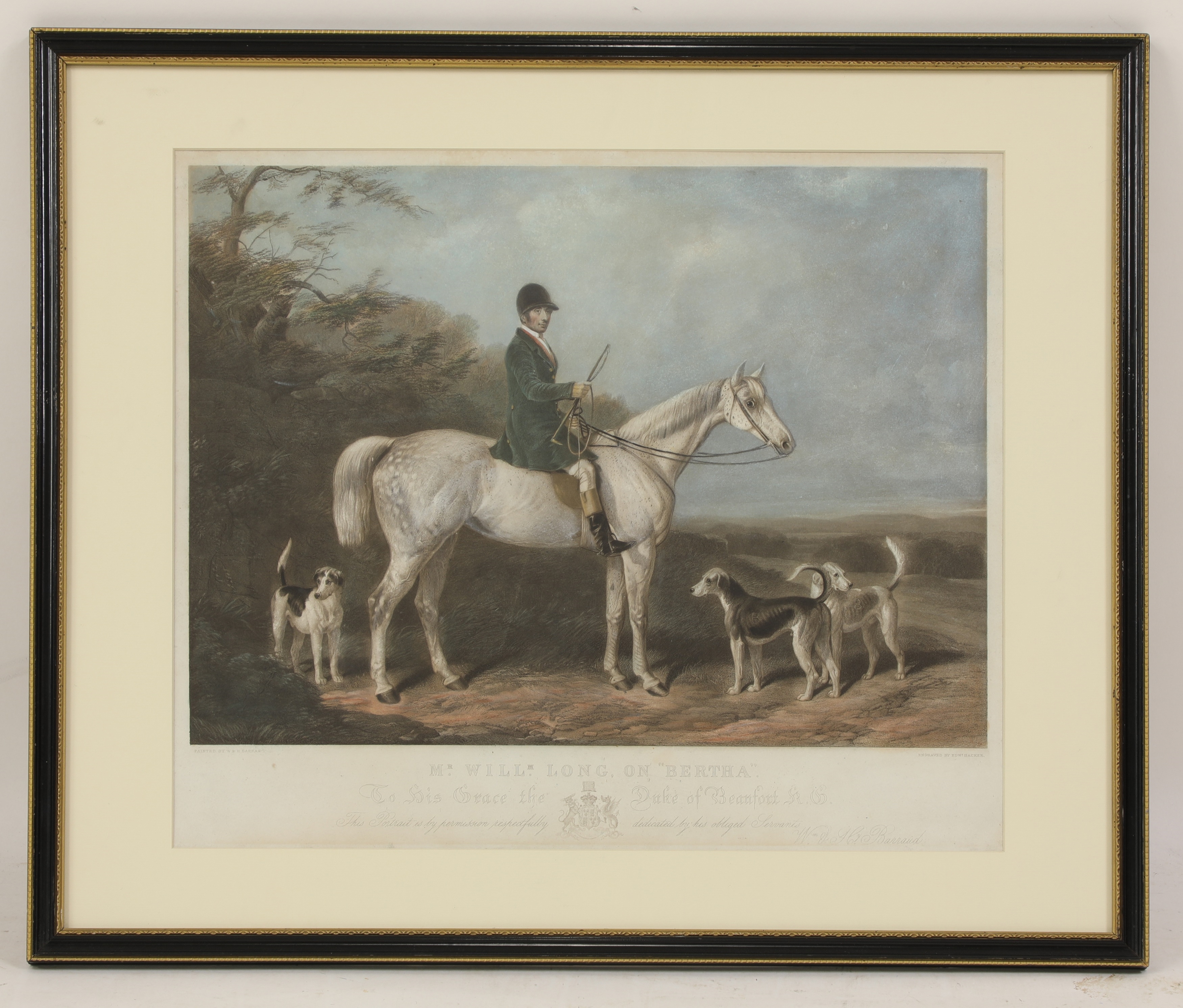 Henry Barraud | Mr William Long on Bertha to His Grace the Duke of ...