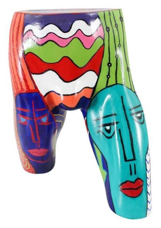 Val Dwek | Painted Male Torso | MutualArt