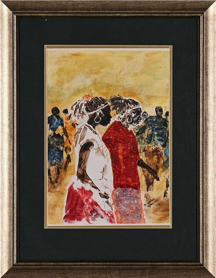 Stanley Sibanda | African Figures (2008) | MutualArt